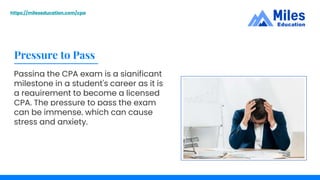 CPA Exam Difficulties | PPTX