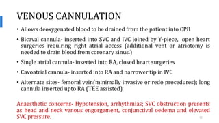 Physiology of Cardiopulmonary Bypass | PPTX