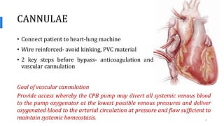 Physiology of Cardiopulmonary Bypass | PPTX