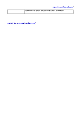 CP BAHASA INDONESIA FASE C KURIKULUM MERDEKA | DOC