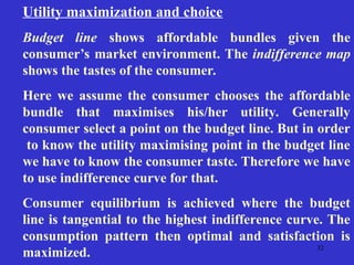 Theory of Consumer and Producer Behavior: Utility, Preferences, and ...