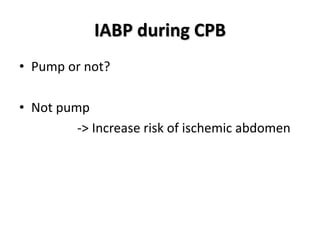 CPB on ECMO pt.pptx | Heart and Cardiovascular Diseases | Diseases and ...