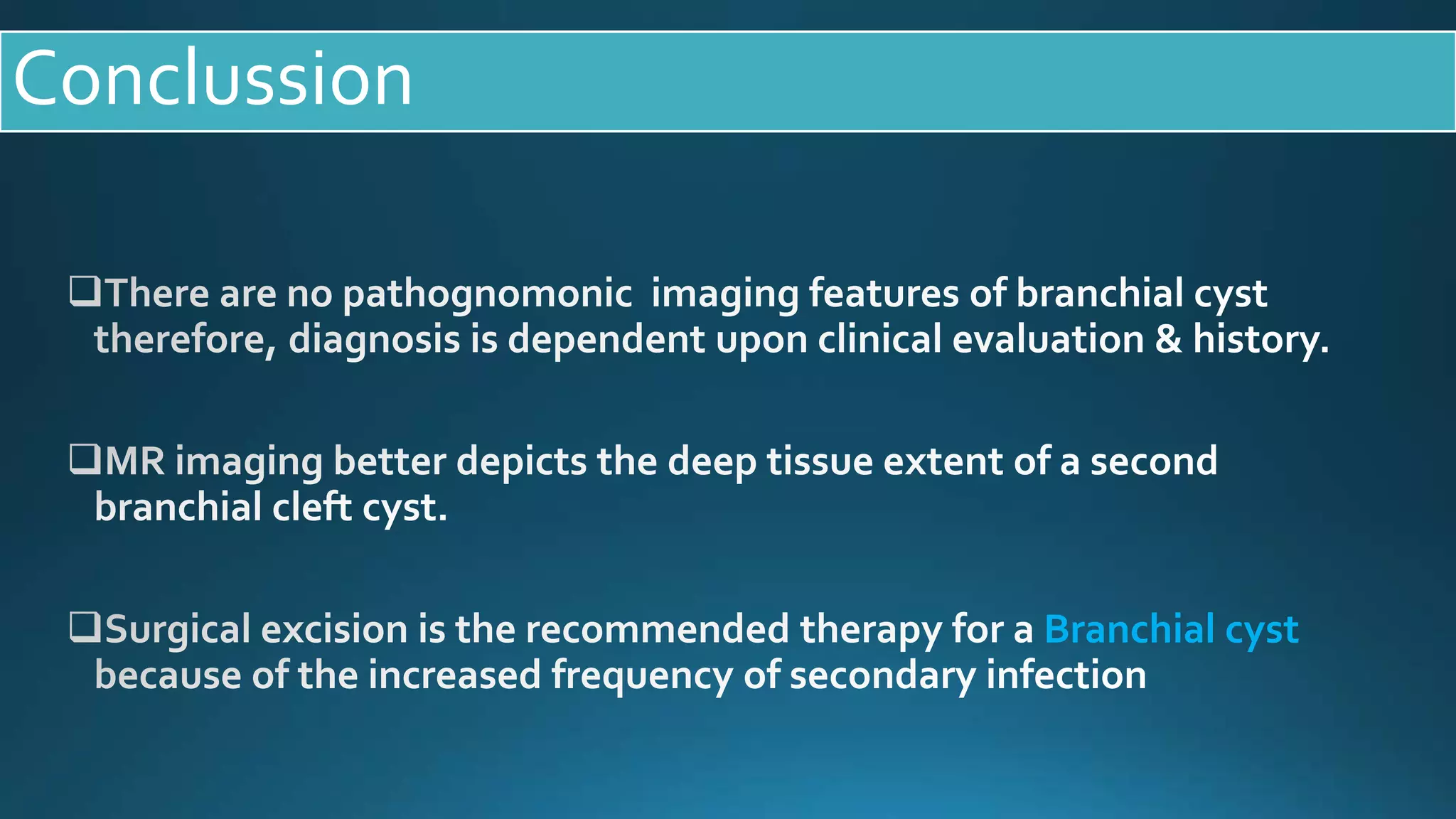 Case Presentation Branchial Cyst | PPTX