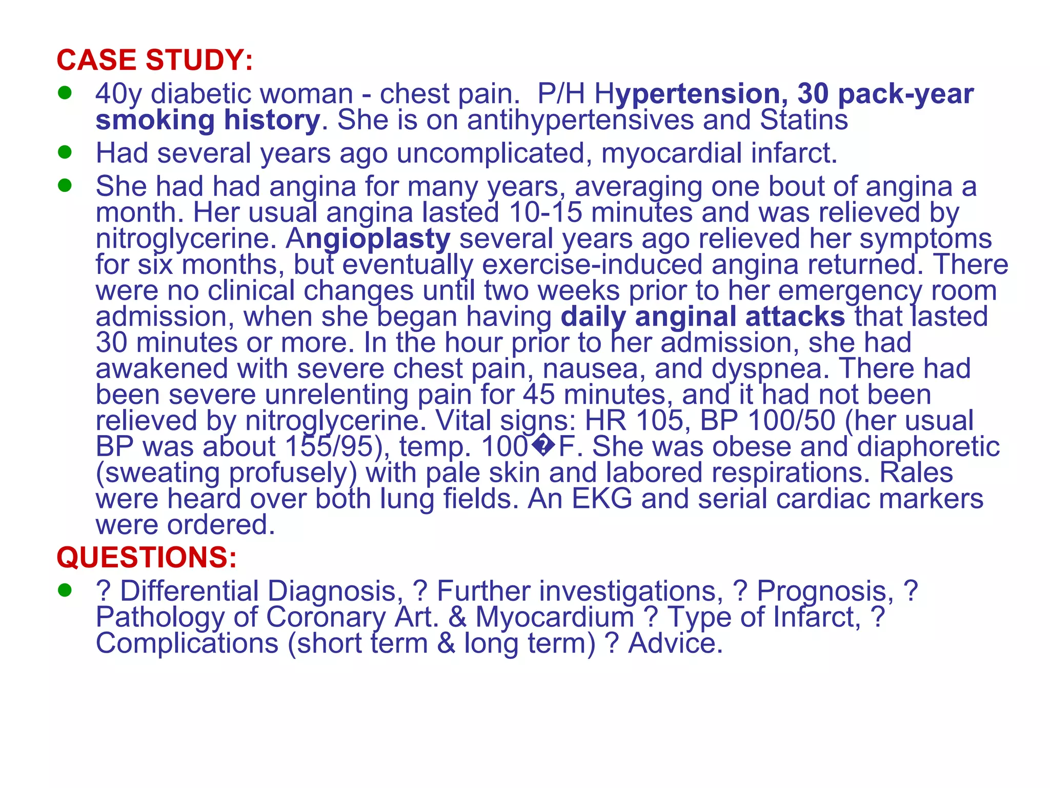 Pathology of Myocardial Infarction | PPT