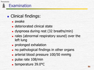 Pathology of Pneumonia | PPTX