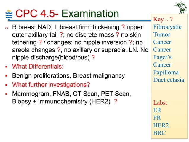 Breast Pathology Lecture - 2013 | PPTX | Cancer | Diseases and Conditions
