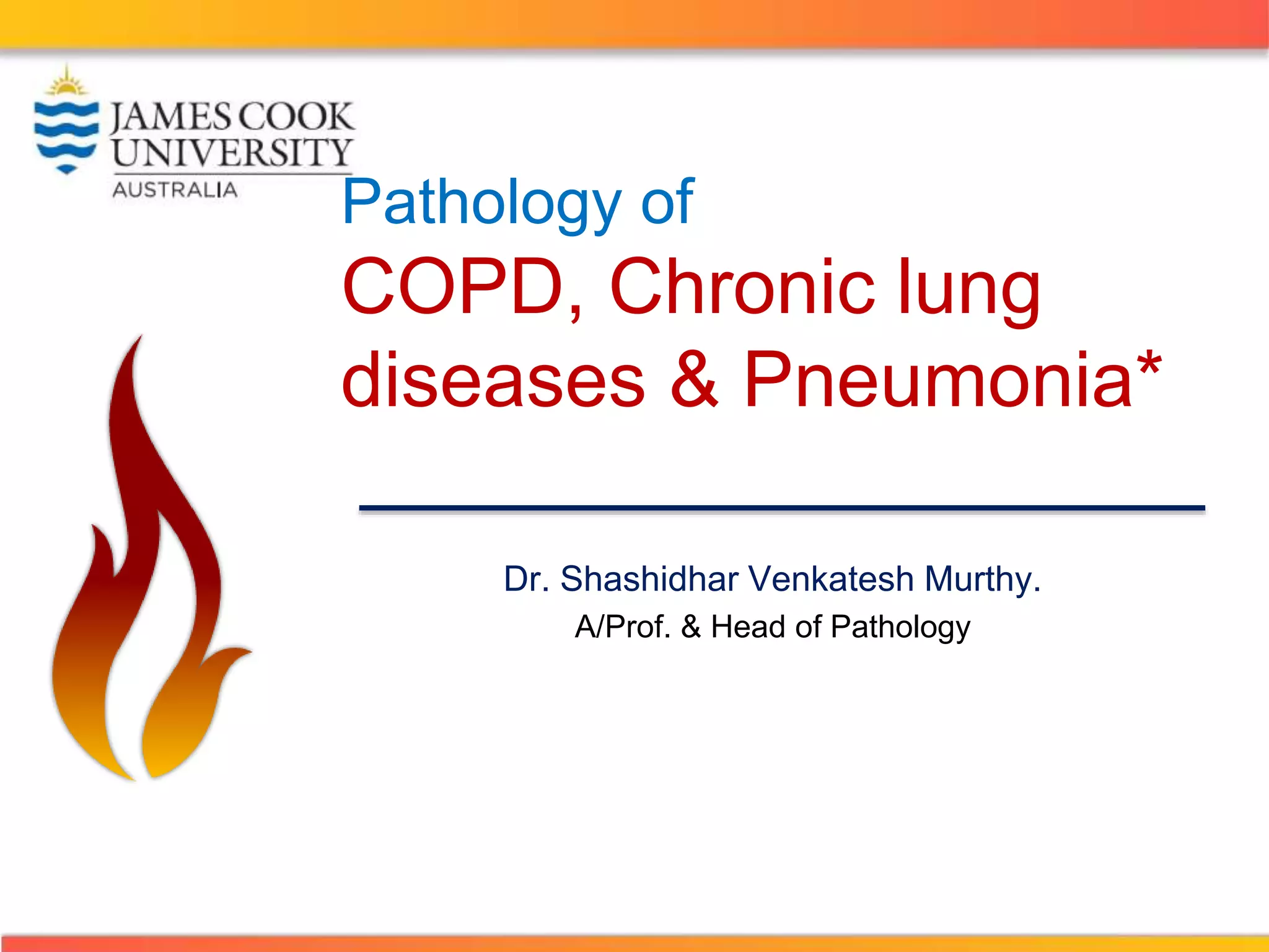 Pathology of COPD | PPTX