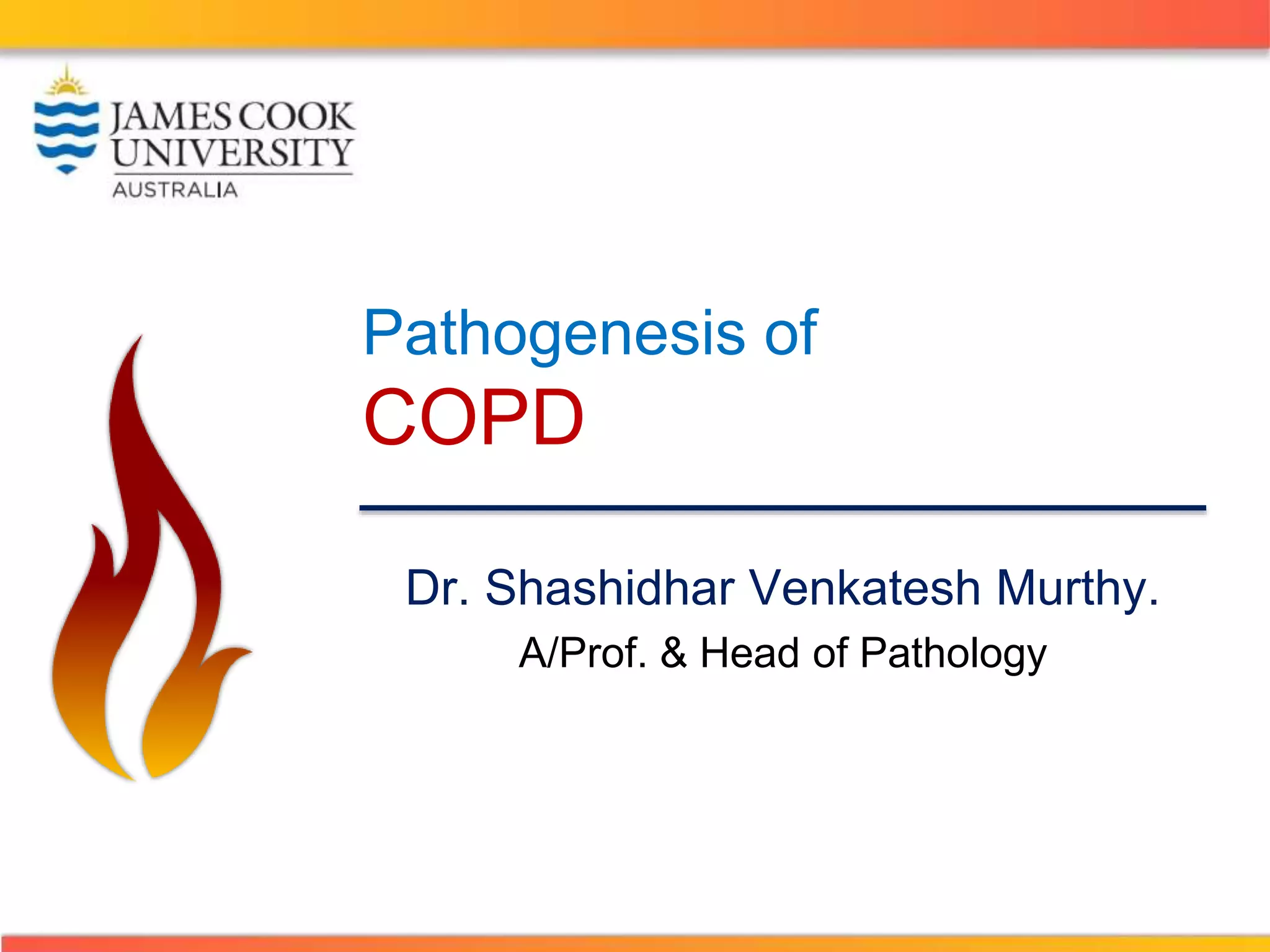 Pathology of COPD | PPTX