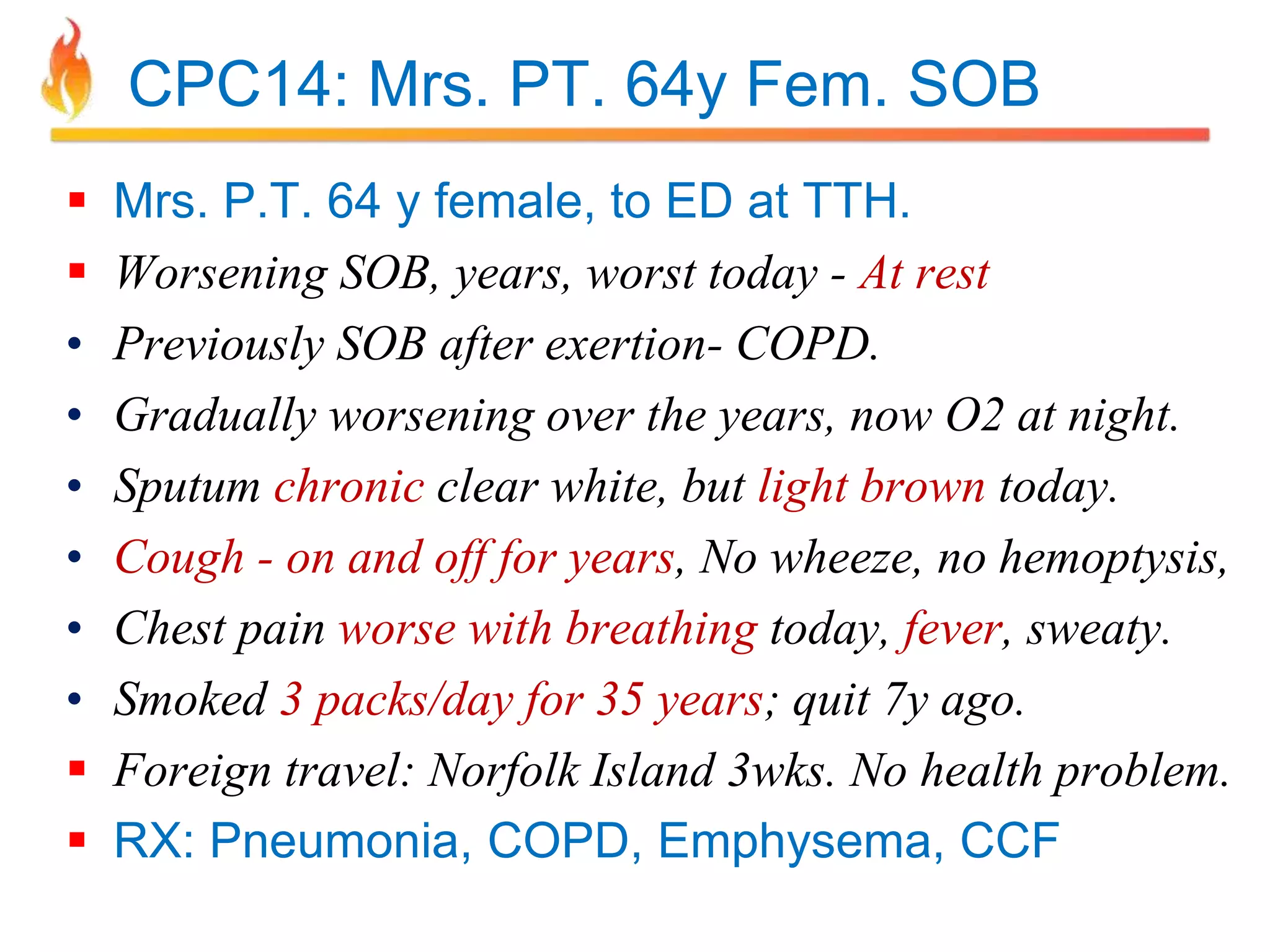 Pathology of COPD | PPTX