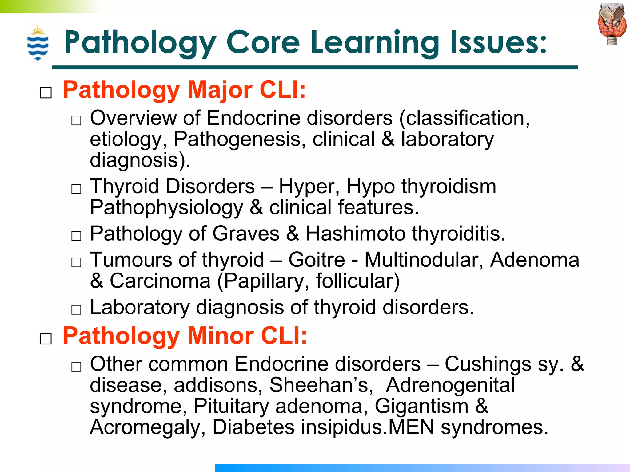 Pathology of Endocrine Disorders | PPT
