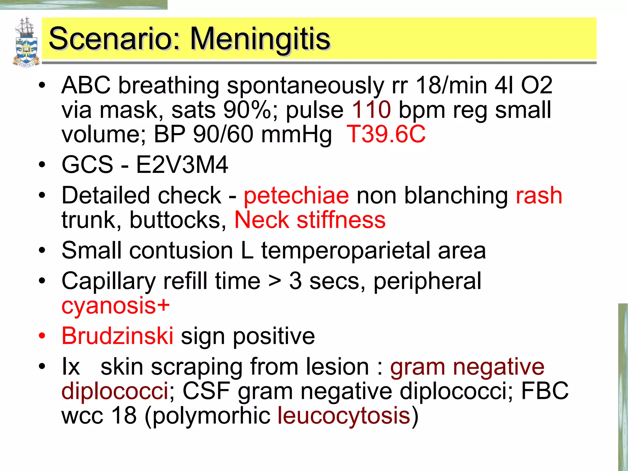 Pathology of Meningitis & CNS infections. | PPT