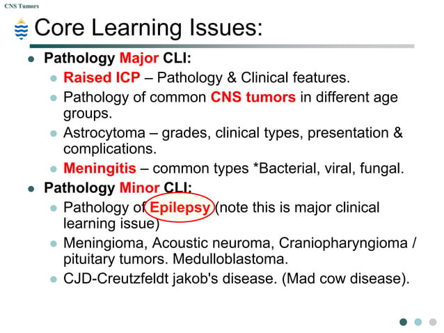 Pathology of CNS Tumors | PPTX