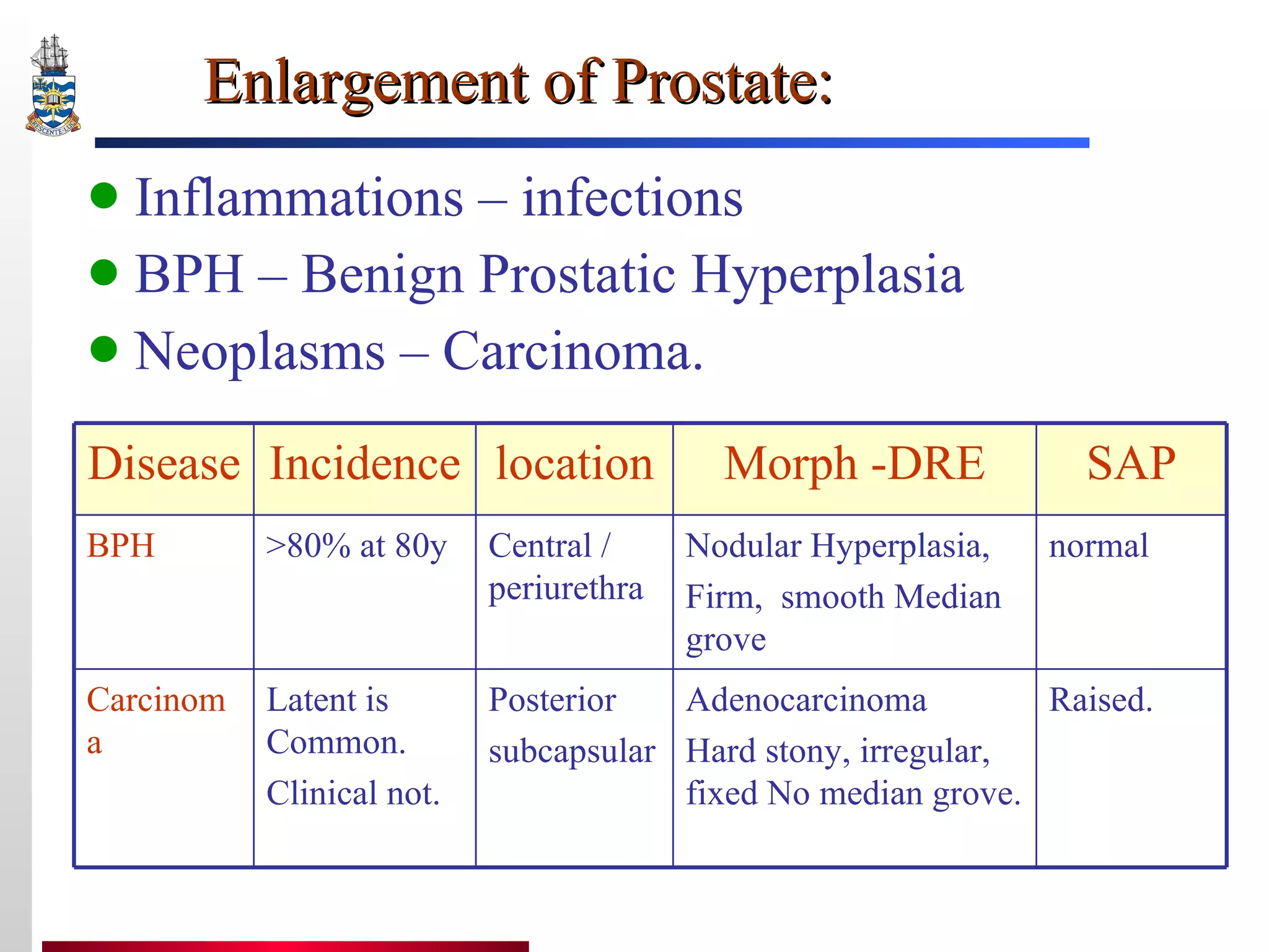 Pathology of Prostate | PPT