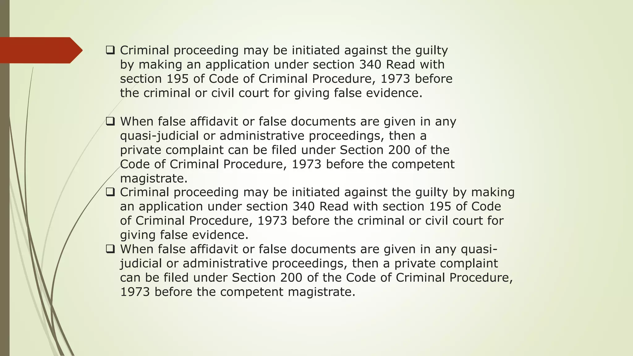 Affidavit - Civil Procedure Code,1908 | PPTX