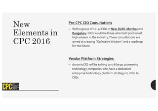 CIO Productivity Conclave 2016 | PPT
