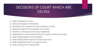 DECREE- CIVIL PROCEDURE CODE (ALL ABOUT DECREE) | PPTX