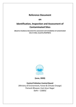 Cpcb guidelines contaminatedsites | PDF