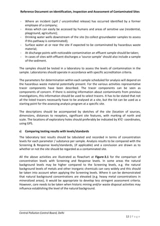 Cpcb guidelines contaminatedsites | PDF