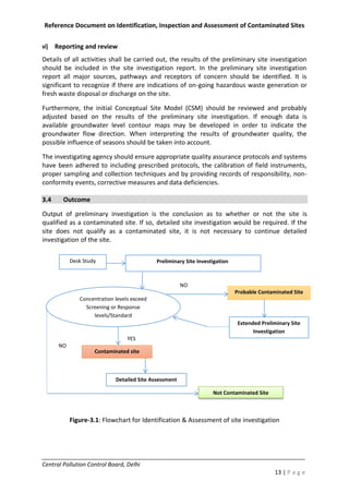 Cpcb guidelines contaminatedsites | PDF