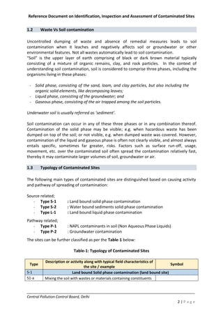 Cpcb guidelines contaminatedsites | PDF