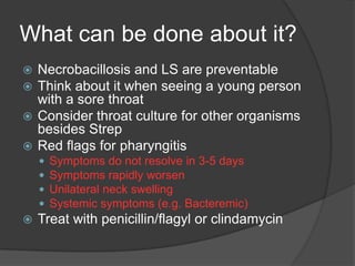 CPC Competition - Lemierre's Syndrome | PPTX