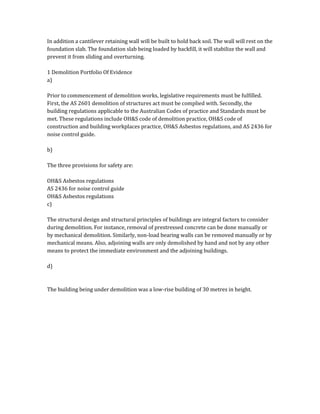 CPCCBC5018A Apply Structural Principles To The Construction Of Medium ...