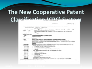 Cpc classification - Inventors Society Oct. 3 2015 | ODP