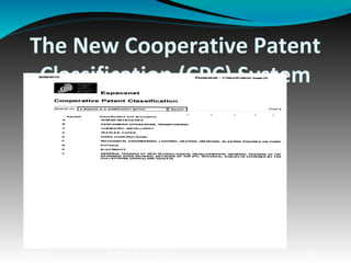 Cpc classification - Inventors Society Oct. 3 2015 | ODP
