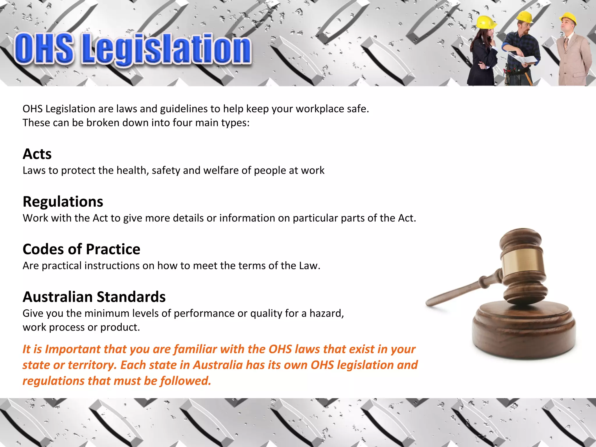 WHS presentation v3 (CPCCOHS2001A) | PPT