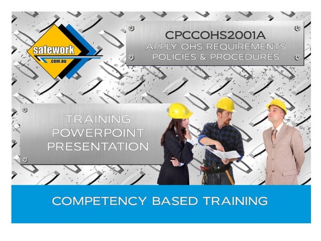 WHS presentation v3 (CPCCOHS2001A) | PPT | Business | Business and Finance