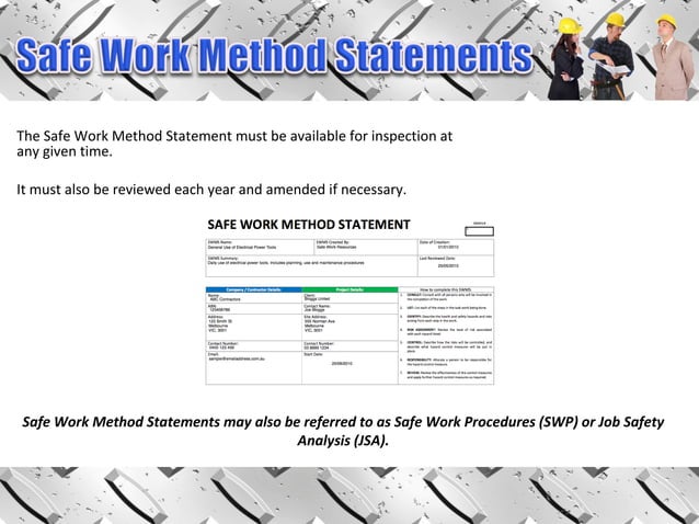 WHS presentation v3 (CPCCOHS2001A) | PPT | Business | Business and Finance