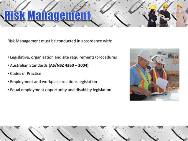 WHS presentation v3 (CPCCOHS2001A) | PPT | Business | Business and Finance