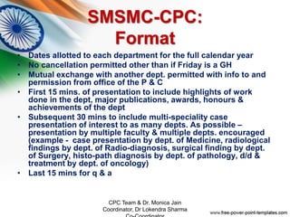 CPC Department of Medicine | PPTX