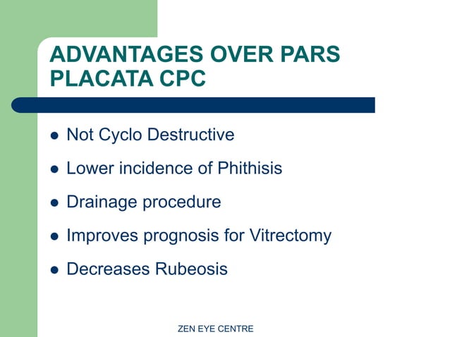CYCLODIODE LASER FOR GLAUCOMA -AJAY DUDANI | PPT
