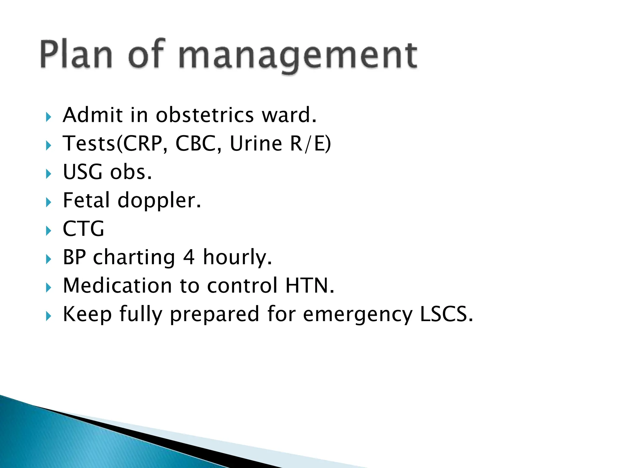 CPC Gynaecology Oligohydramnios PIH.pptx