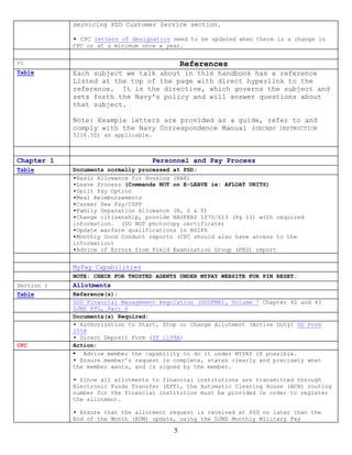 Cpc Navy Pay & Personnel PSD Hand book 21 oct 2011 | PDF