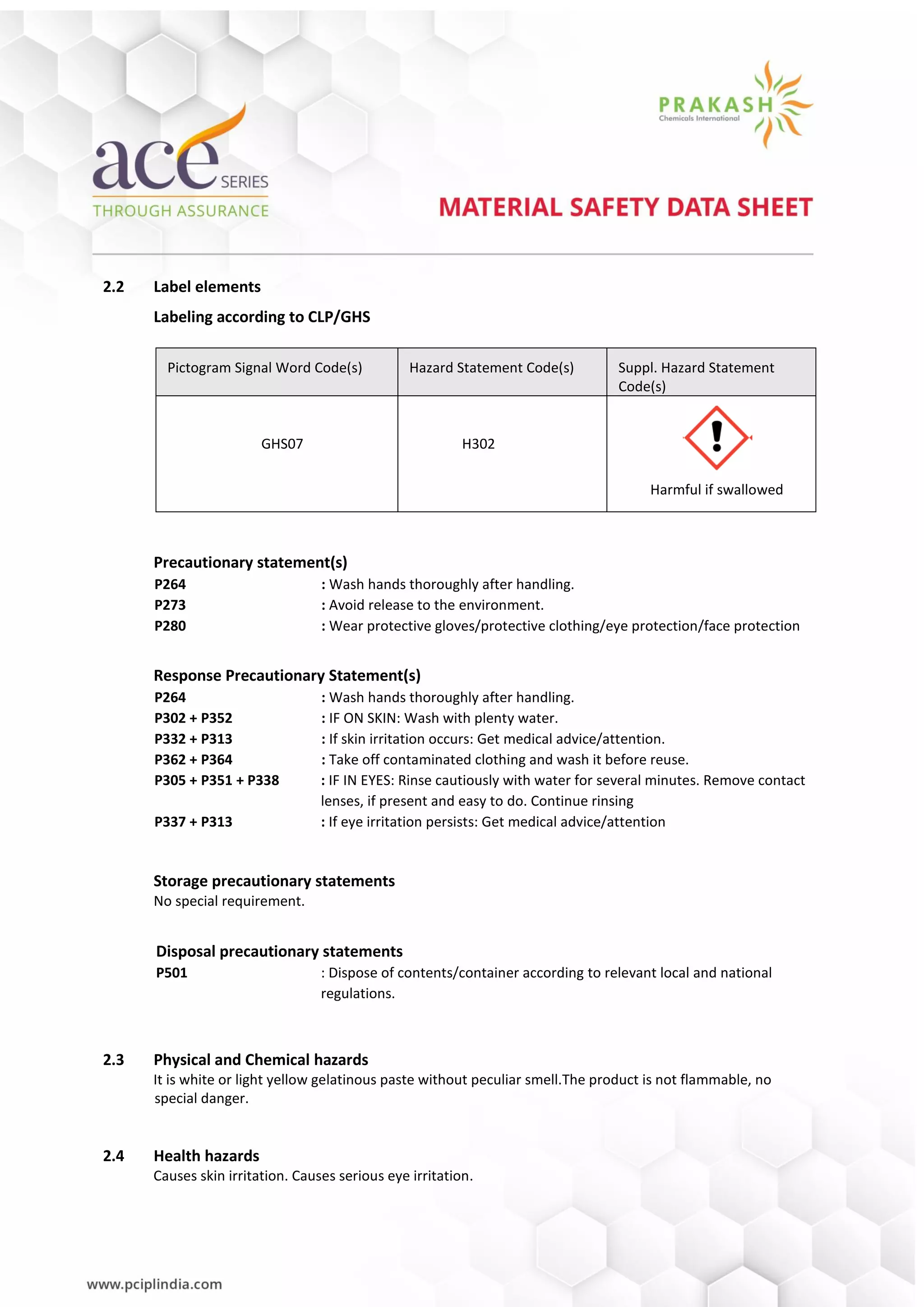 Sodium Laureth Sulfate Manufacturers - Prakash Chemicals International ...