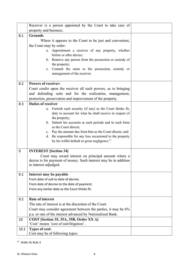 Cpc learning module 4 appearance, examination and trial | PDF