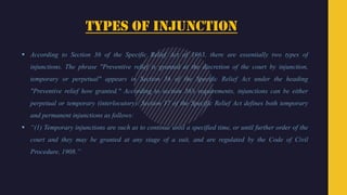 cpc presentation.pptx on the Injunctions | PPTX