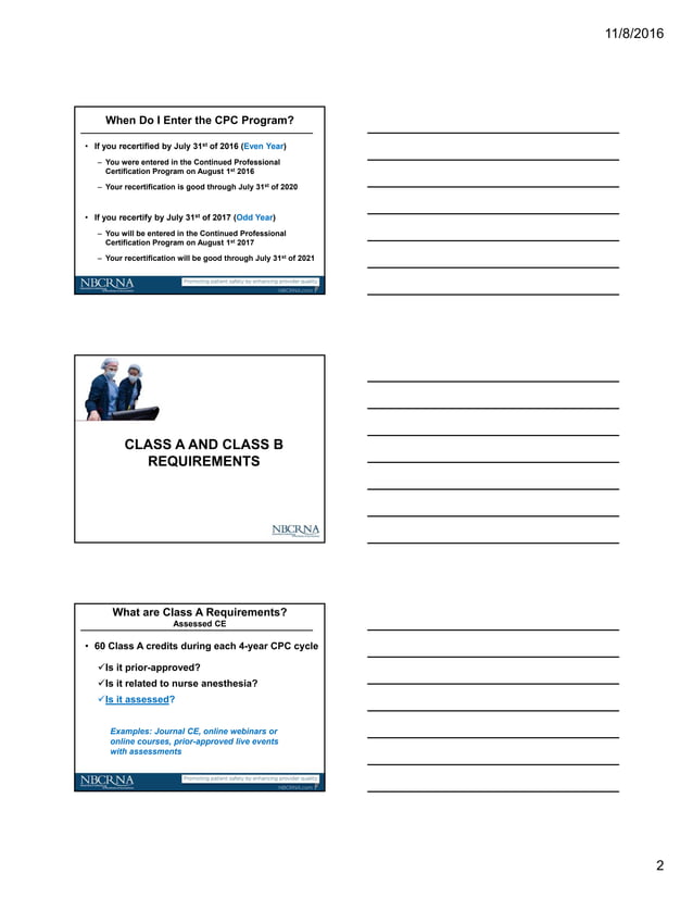 CPC Program Requirements | PDF