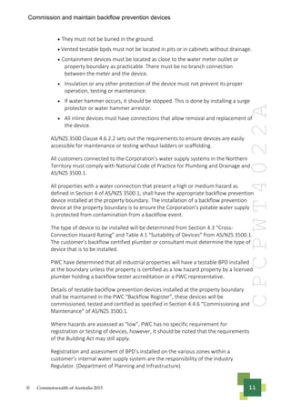 Cpcpwt4022 a commission-and-maintain-backflow-prevention-devices 2020 | PDF