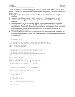 Cpcs 203 -array-problems | PDF