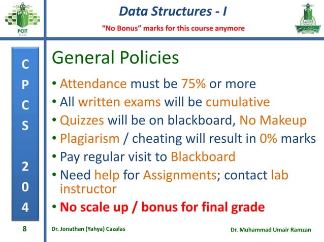 CPCS204-01-Introductiontodatastructur.pptx | Programming Languages ...
