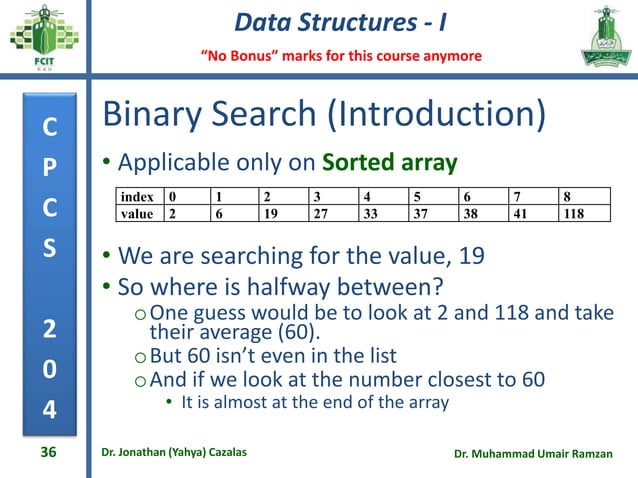 CPCS204-02-03-Arrays - Overview - OperationsAnalysing.pptx