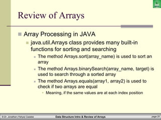 arrays | PPT