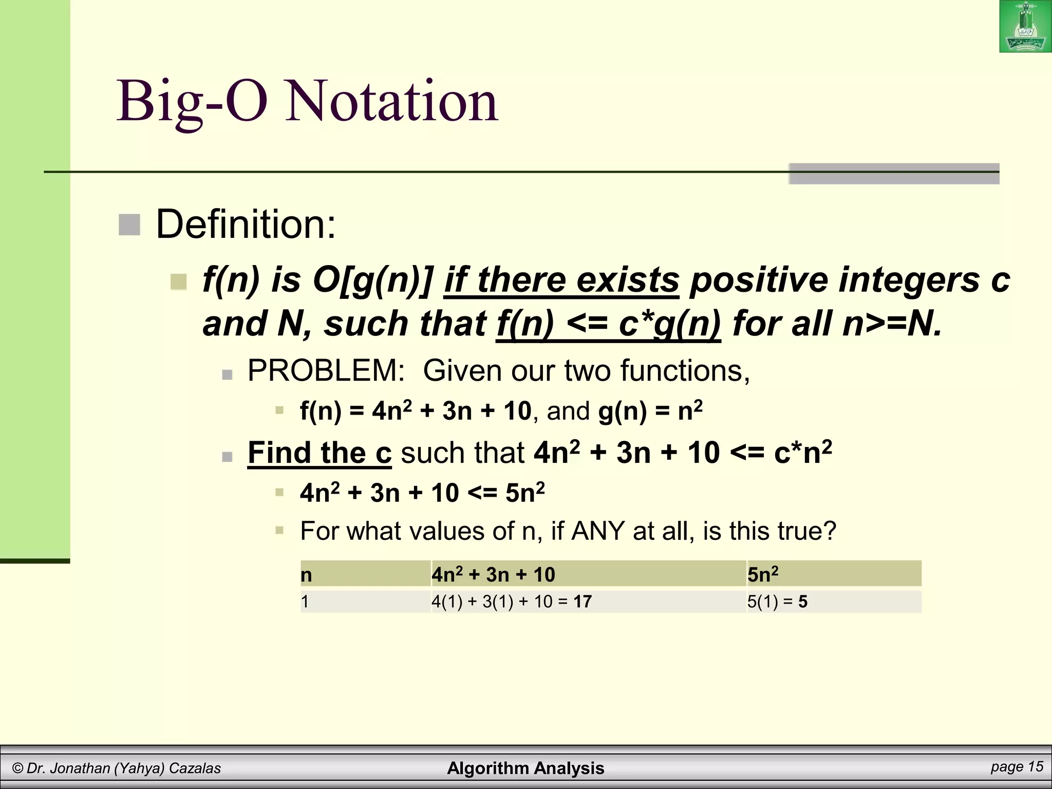 algorithm_analysis1 | PDF