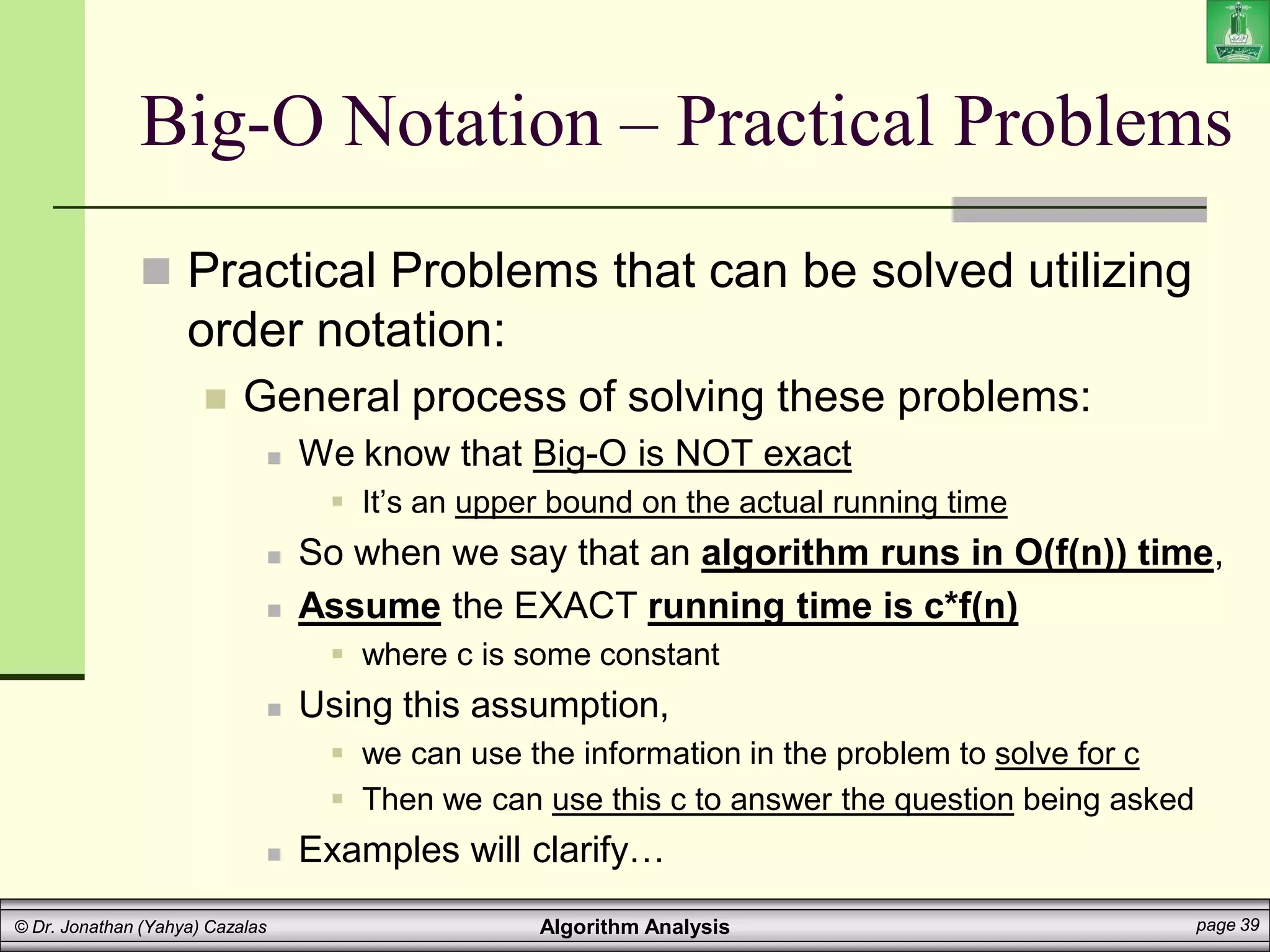 algorithm_analysis1 | PDF