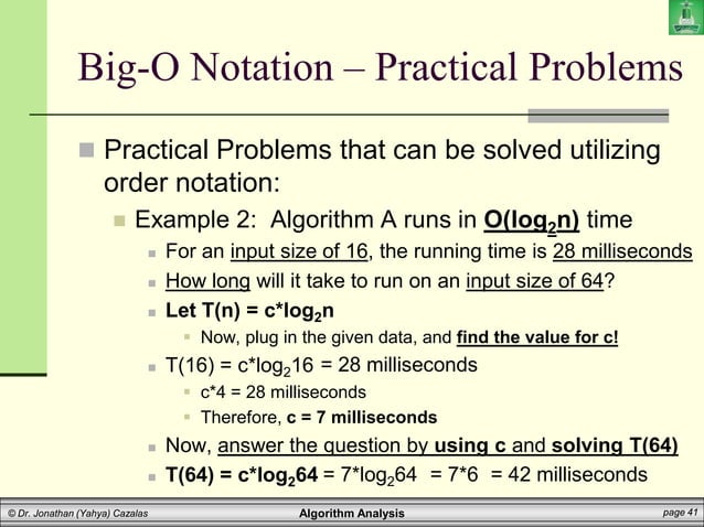 algorithm_analysis1 | PDF | Computing | Technology & Computing