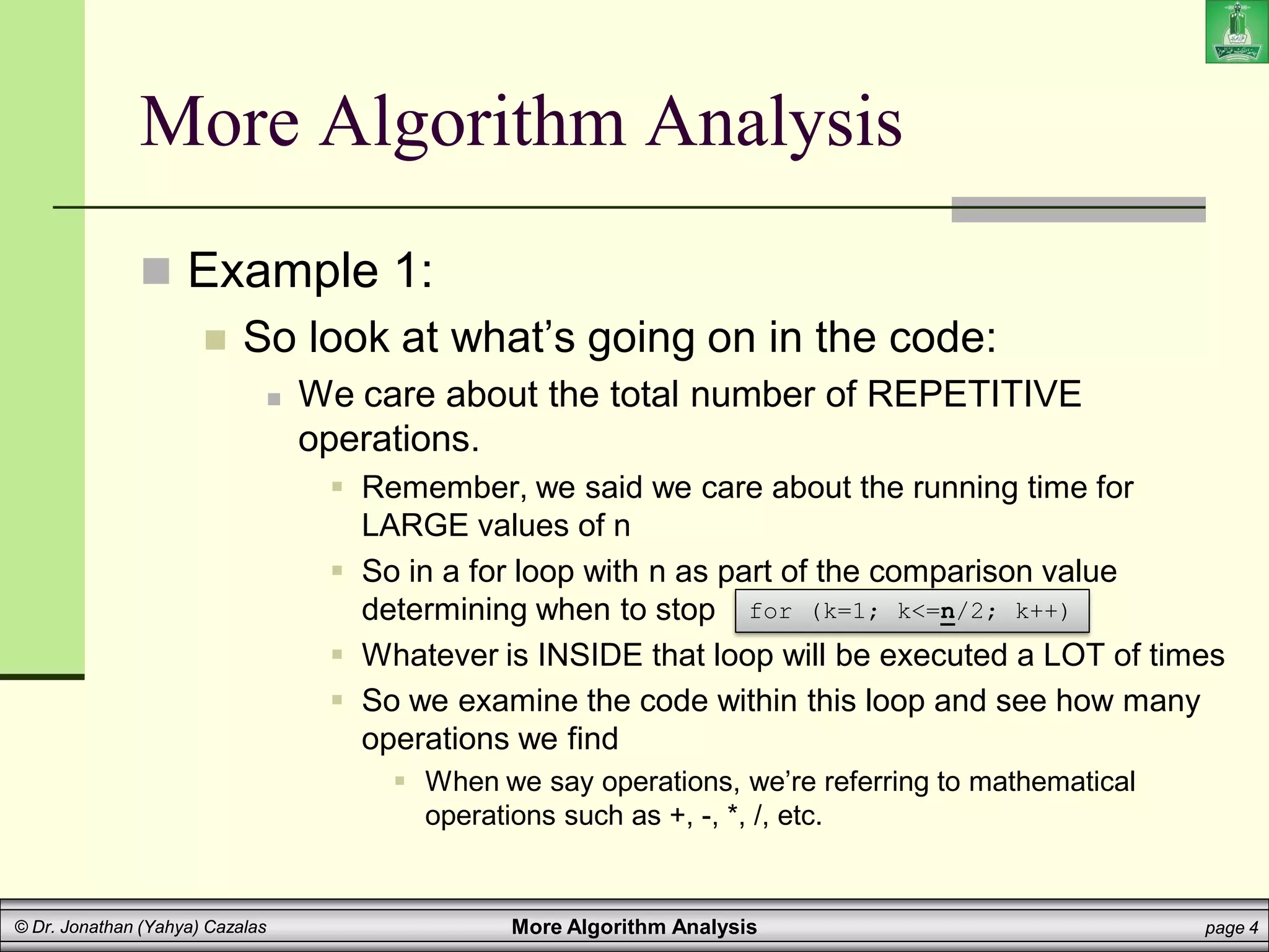 algorithm_analysis2 | PDF