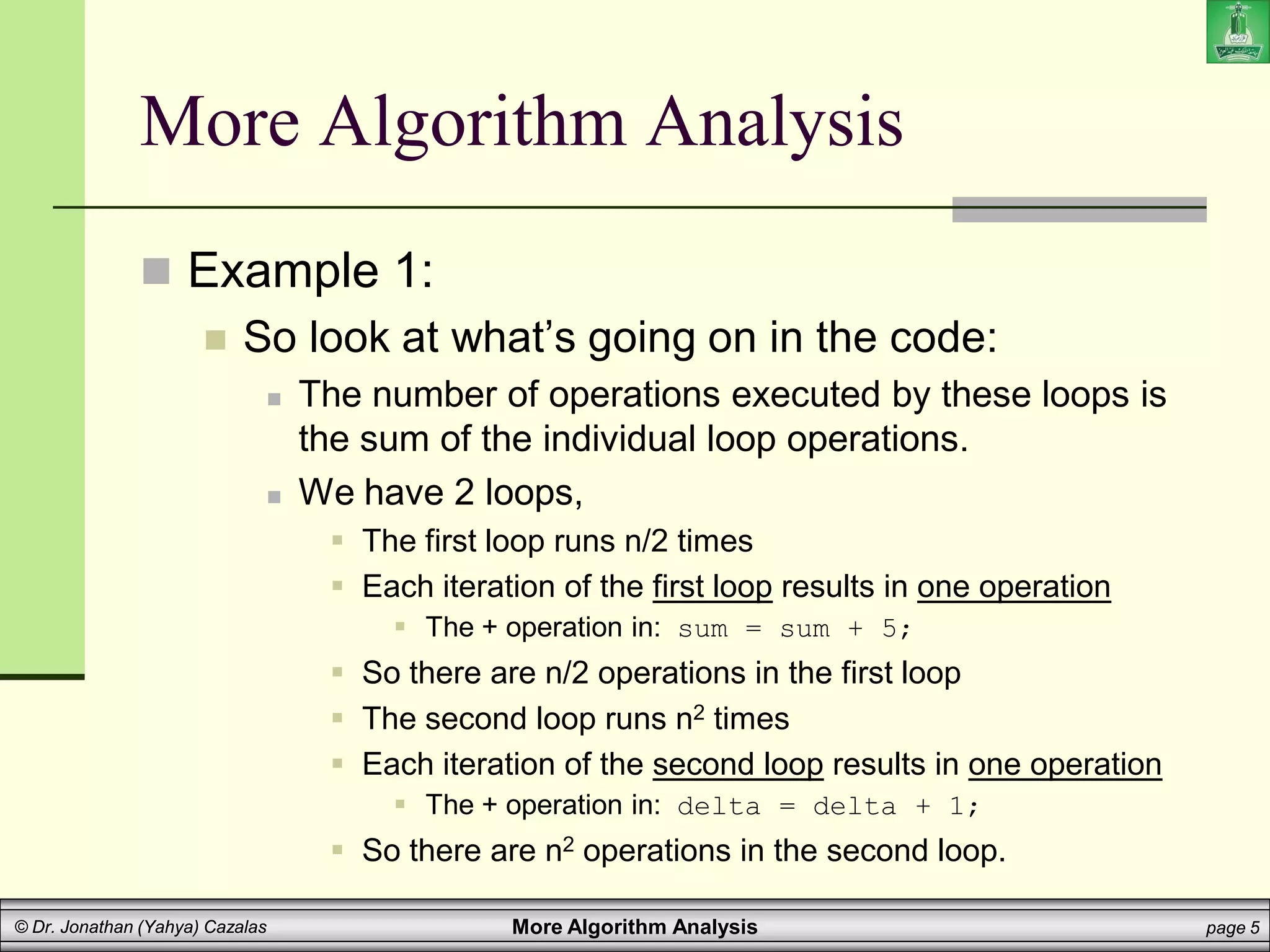 algorithm_analysis2 | PDF